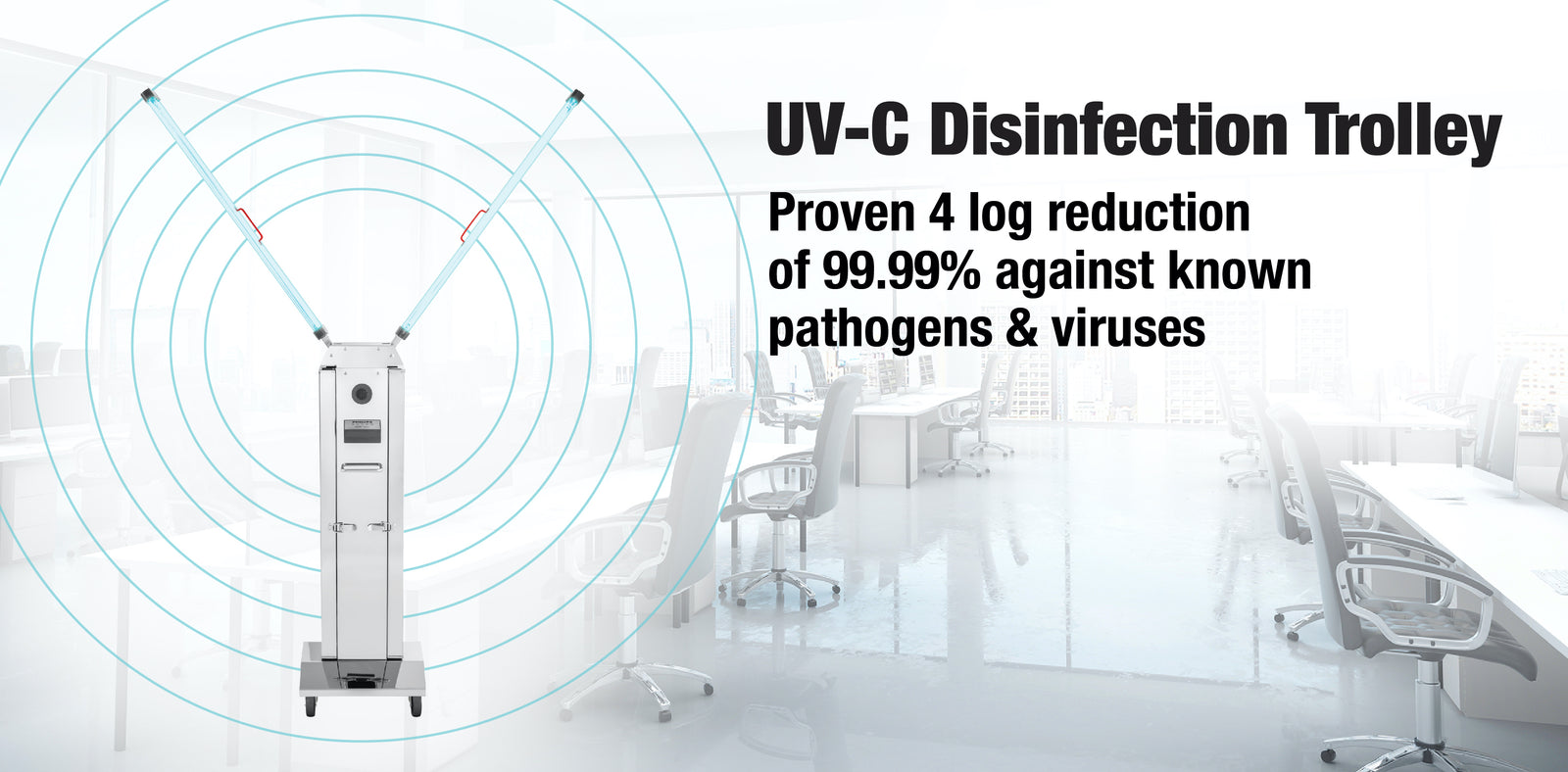 PHILIPS UV-C DISINFECTION TROLLEY - INTRIX One Tap